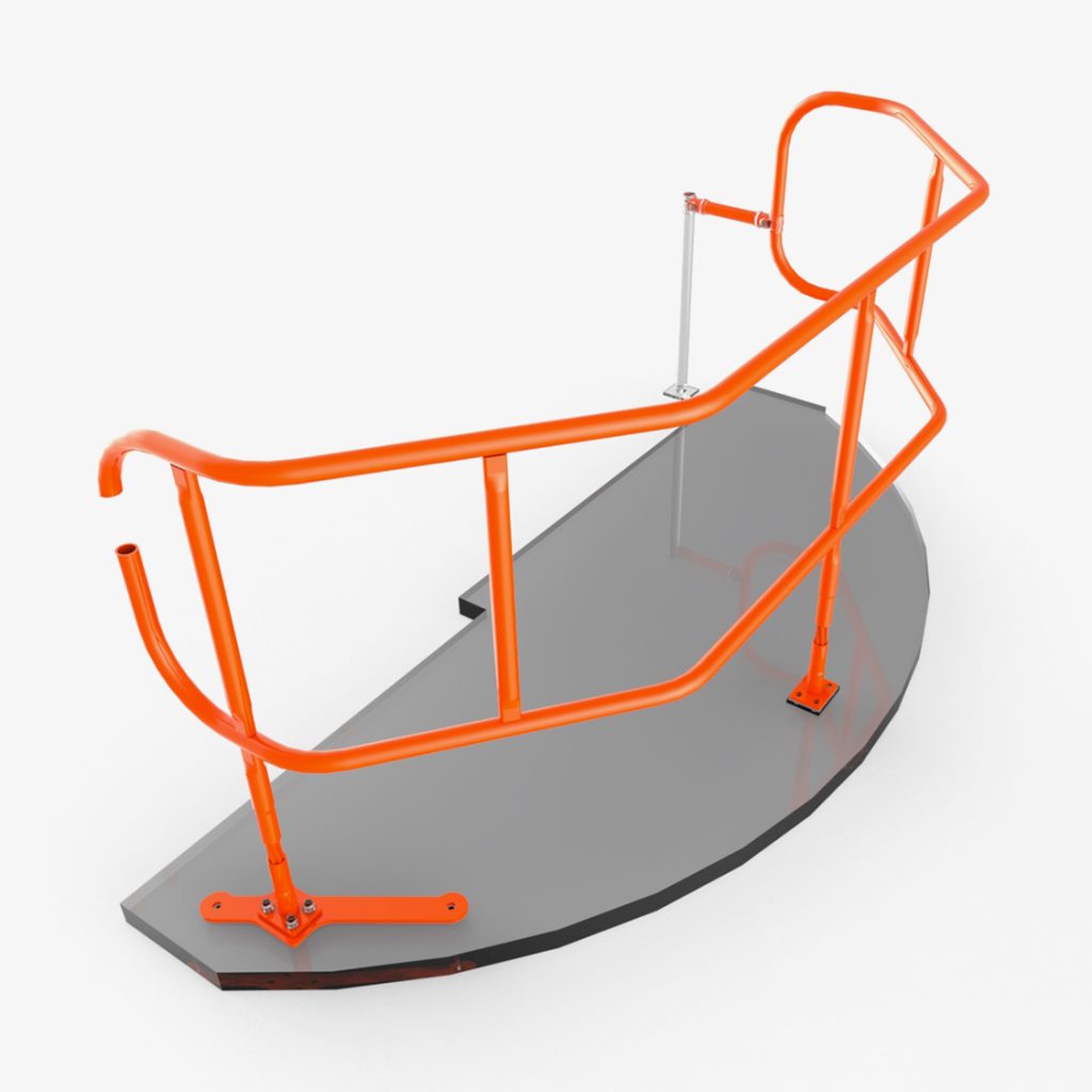 Forestry Excavator Hand Rails – Armoured Engineering & Equipment